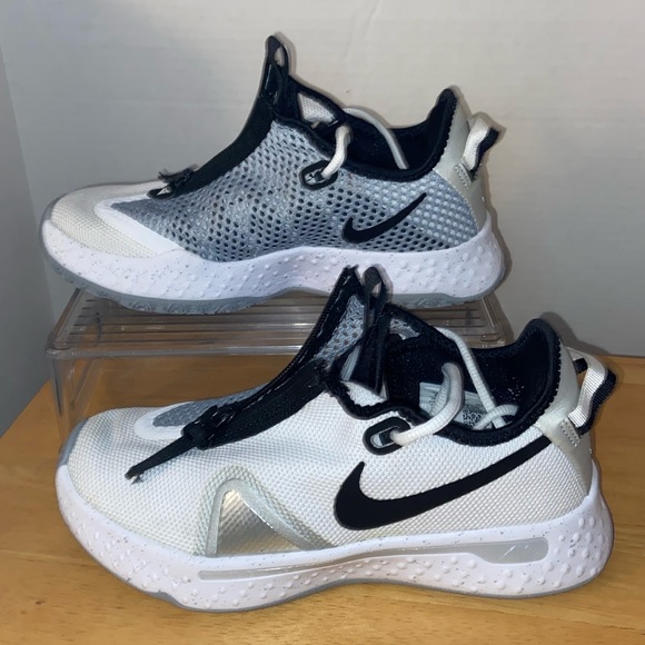 Nike | Shoes | Nike Pg 4 Team White Wolf Gray Size Mens 6 Great ...